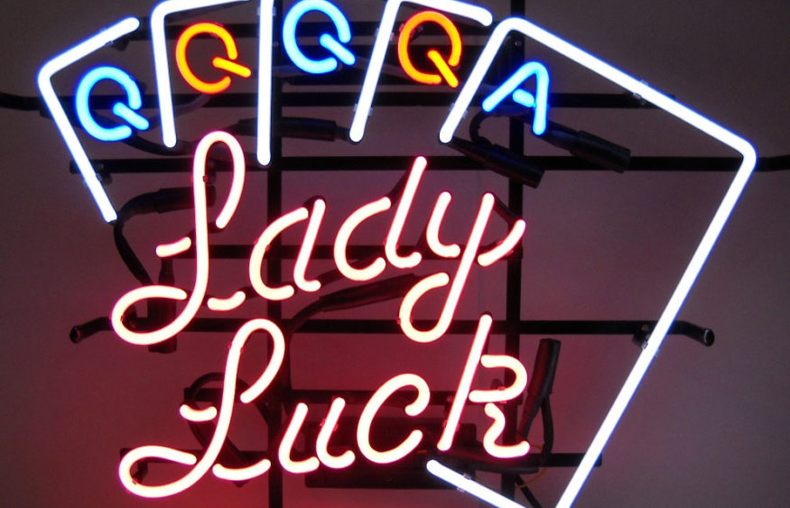 Lady Luck Neon Sign – ManCave Goodies