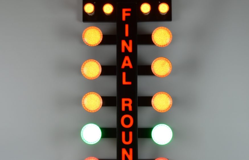 Final Round Drag Strip Light Tree – ManCave Goodies