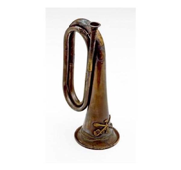 Replica 7th Cavalry Antiqued Bugle – ManCave Goodies